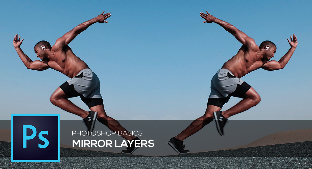 How To Flip A Layer In Photoshop Photoshop Basics Tutorial