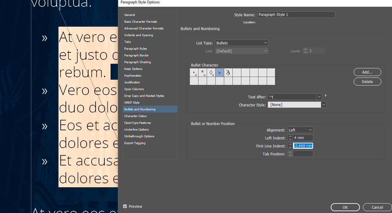  How To Change Bullet Color In Indesign 
